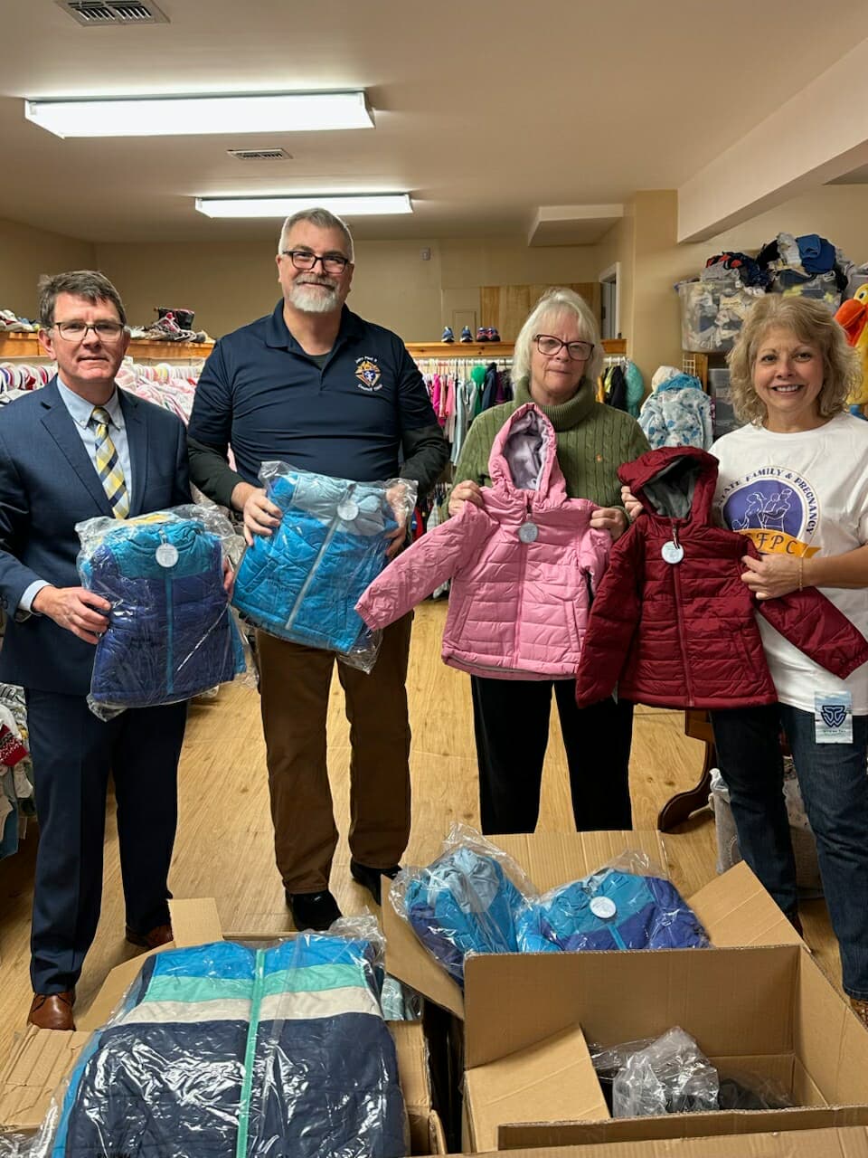 Knights of Columbus Distributing Winter Coats to Local Children - John ...